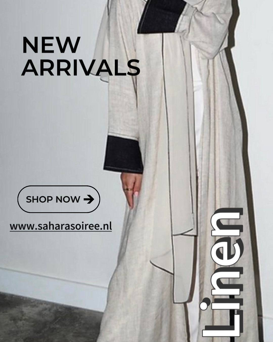 Size Chart / Maattabel – Sahara Soirée